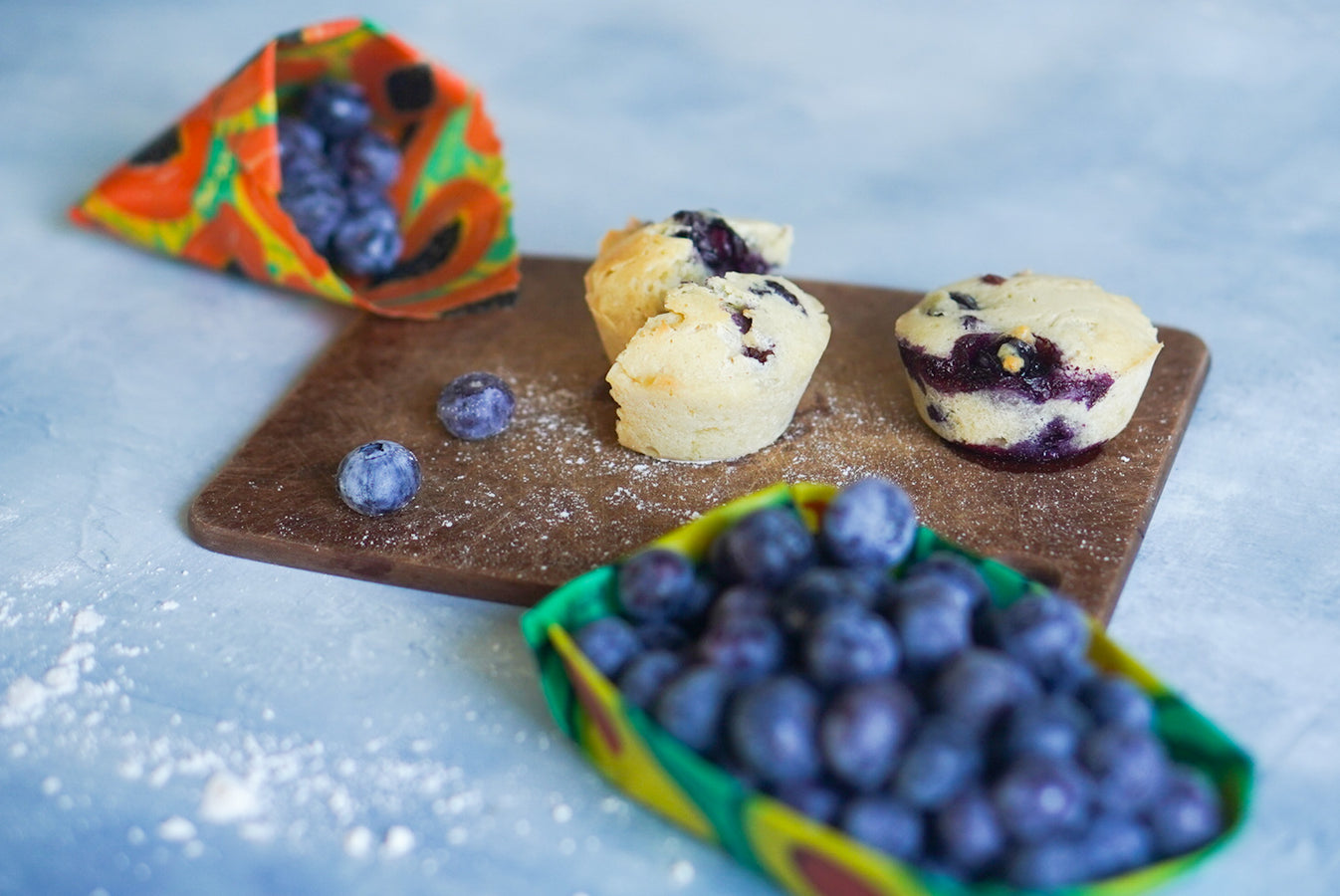 Beeswax Wrap Bulk Roll - Avocado Print - Meli Wraps